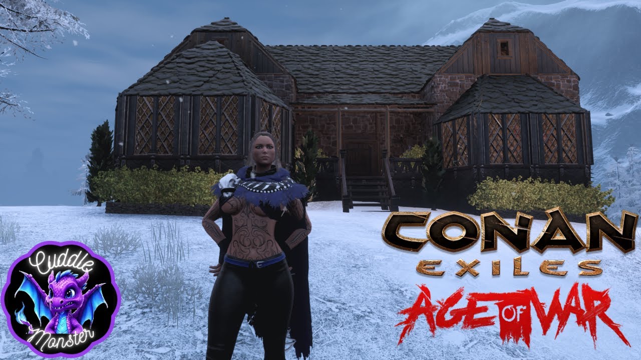 Cute Winter Home - Conan Exiles - Frozen North - YouTube