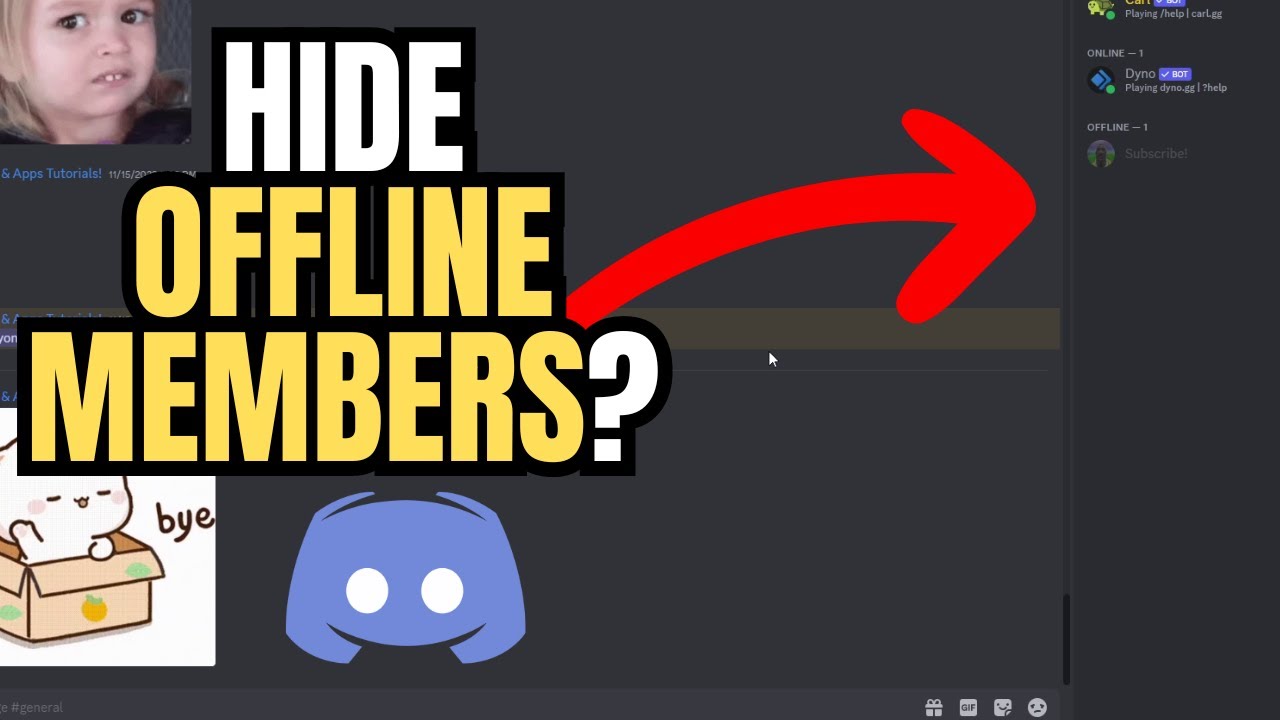 Can I Hide Offline Members on Discord Server 2024 - YouTube