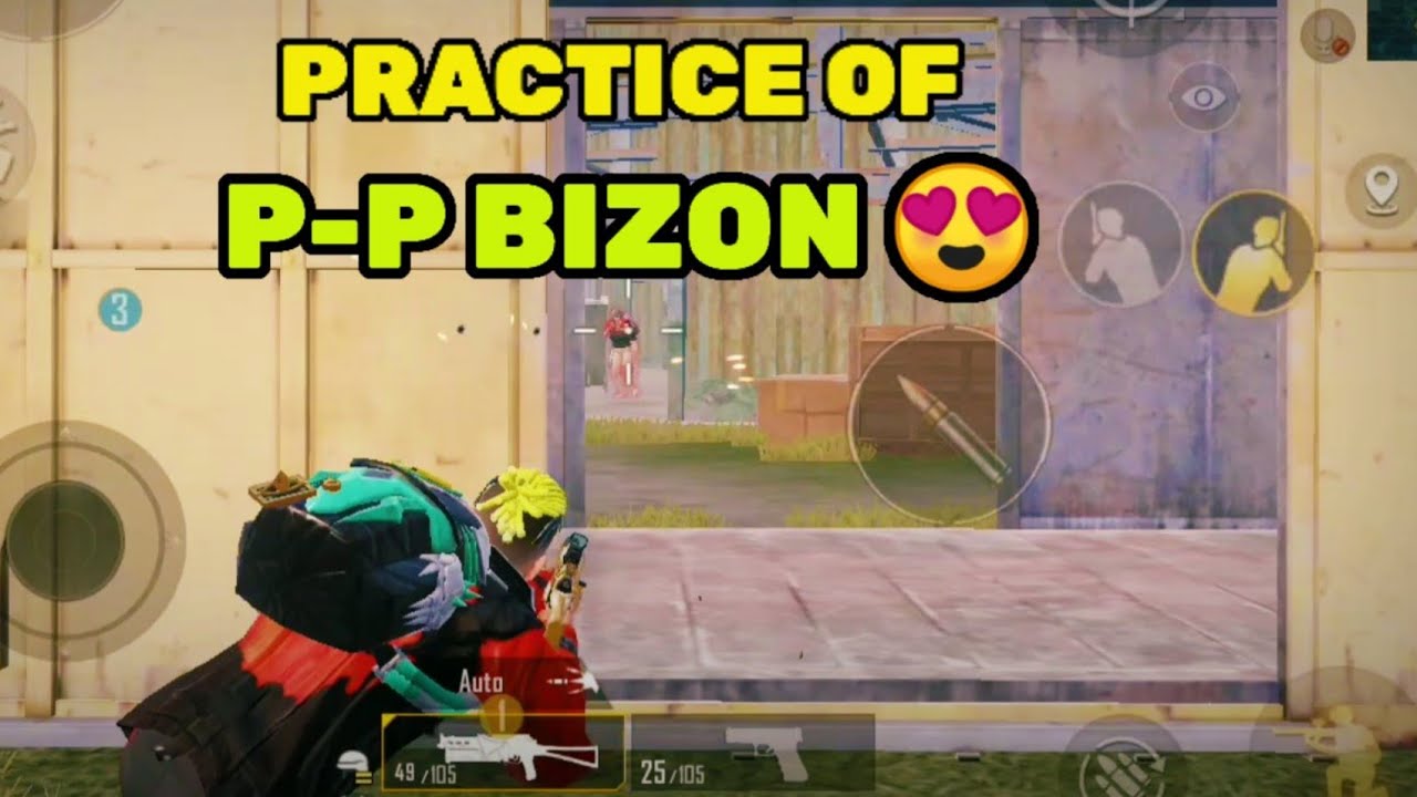 Practice Of P-P Bizon 😍 - YouTube