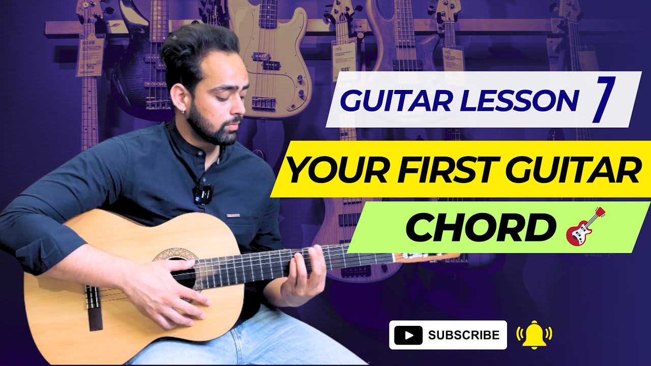 Guitar Lesson 7 (Your First Guitar Chords) - Guitar Lessons For ...