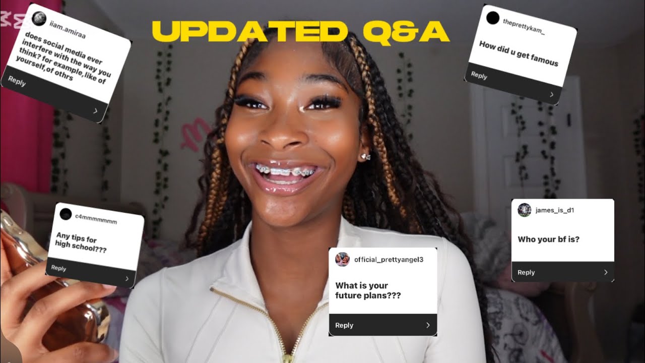My Updated Q&A ! (Boyfriend? High school? Influencer life?) - YouTube