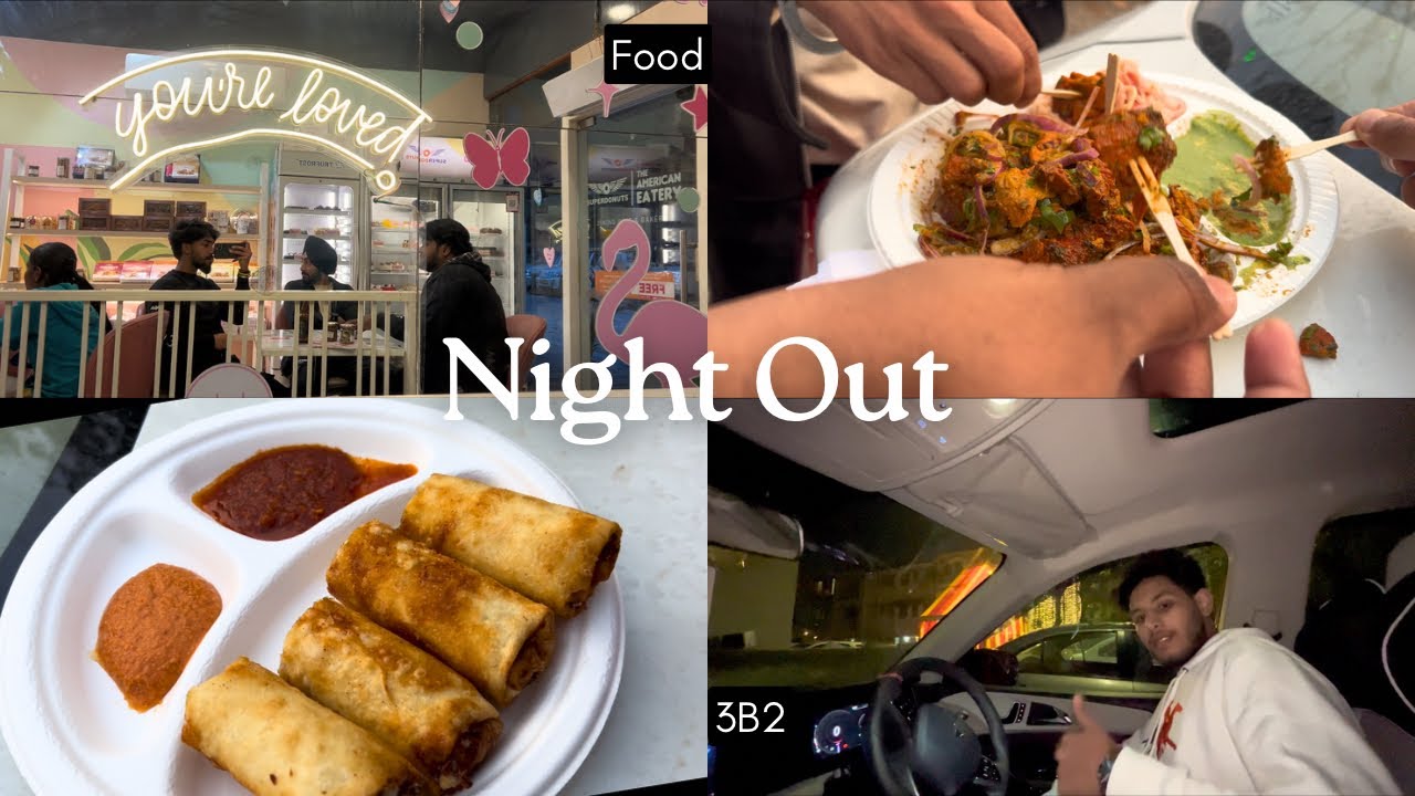 Sunday Gedi😍||3B2 Mohali||Momos Junction||Night Out Vlog ️ - YouTube