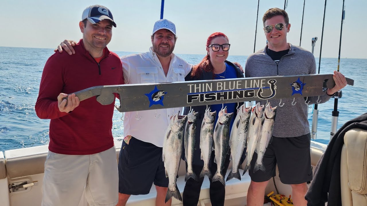 Bachelor Fishing Party with Thin Blue Line Fishing LLC - YouTube