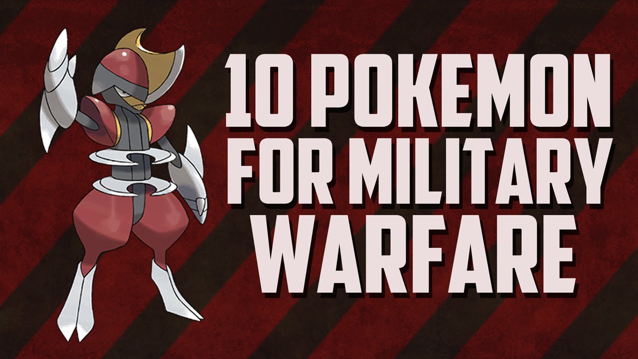 10 Pokemon For Military Warfare - YouTube