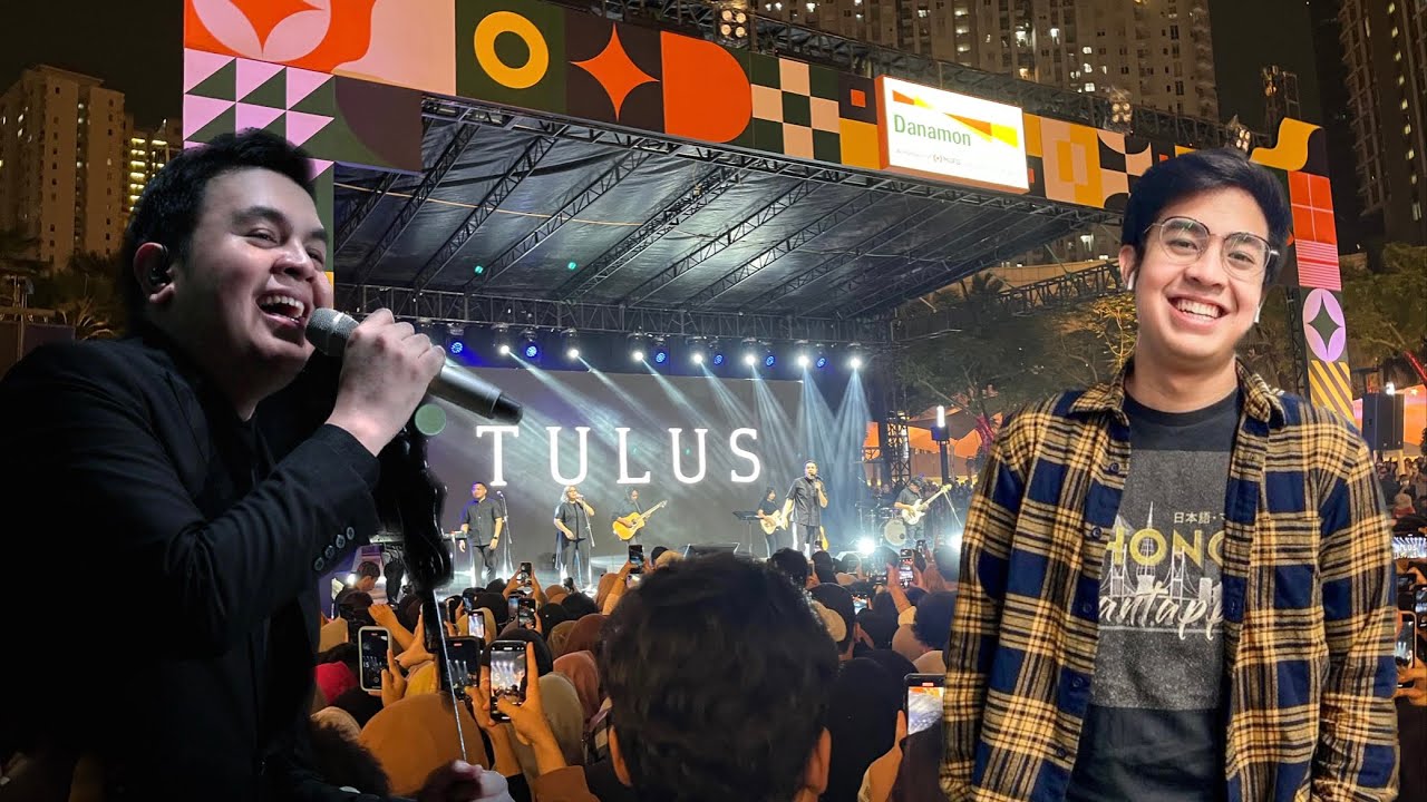 Tulus sama Jerome polin mirip?!😱| bukan vlog, tapi konser tulus!🫶🏻 ...