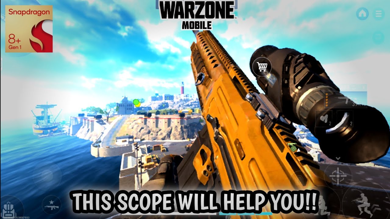THIS SCOPE WILL HELP YOU FROM BLURRY GRAPHIC ON COD WARZONE MOBILE ...