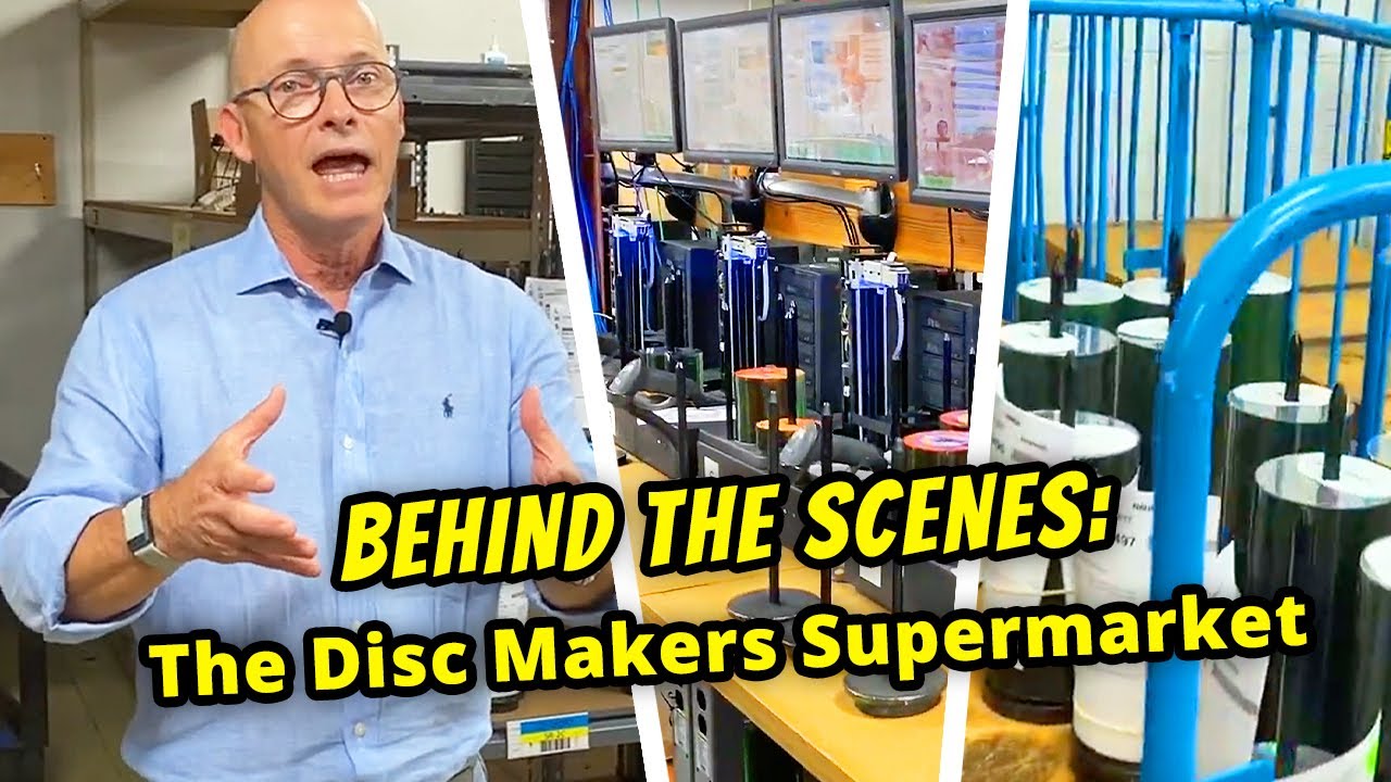 Behind the Scenes of Disc Manufacturing: The Disc Makers Supermarket ...