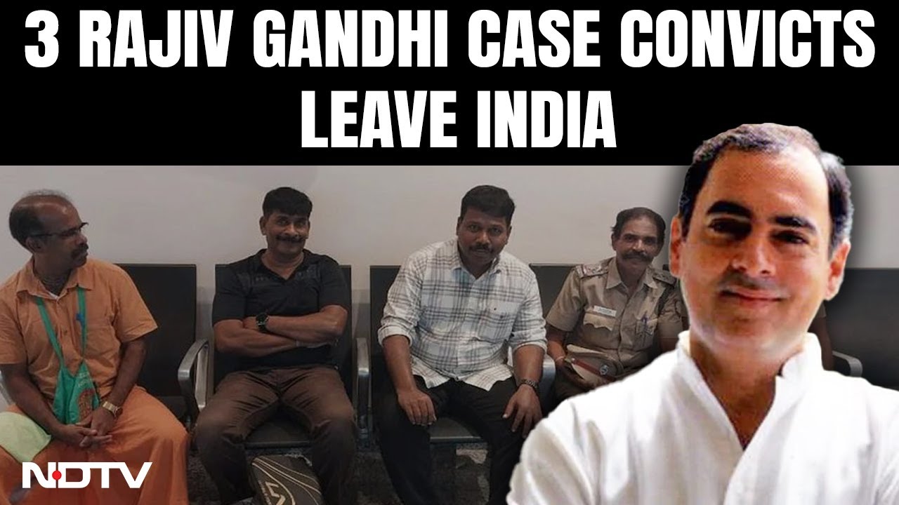 Rajiv Gandhi Assassination Case: Rajiv Gandhi Case Convicts, Including ...
