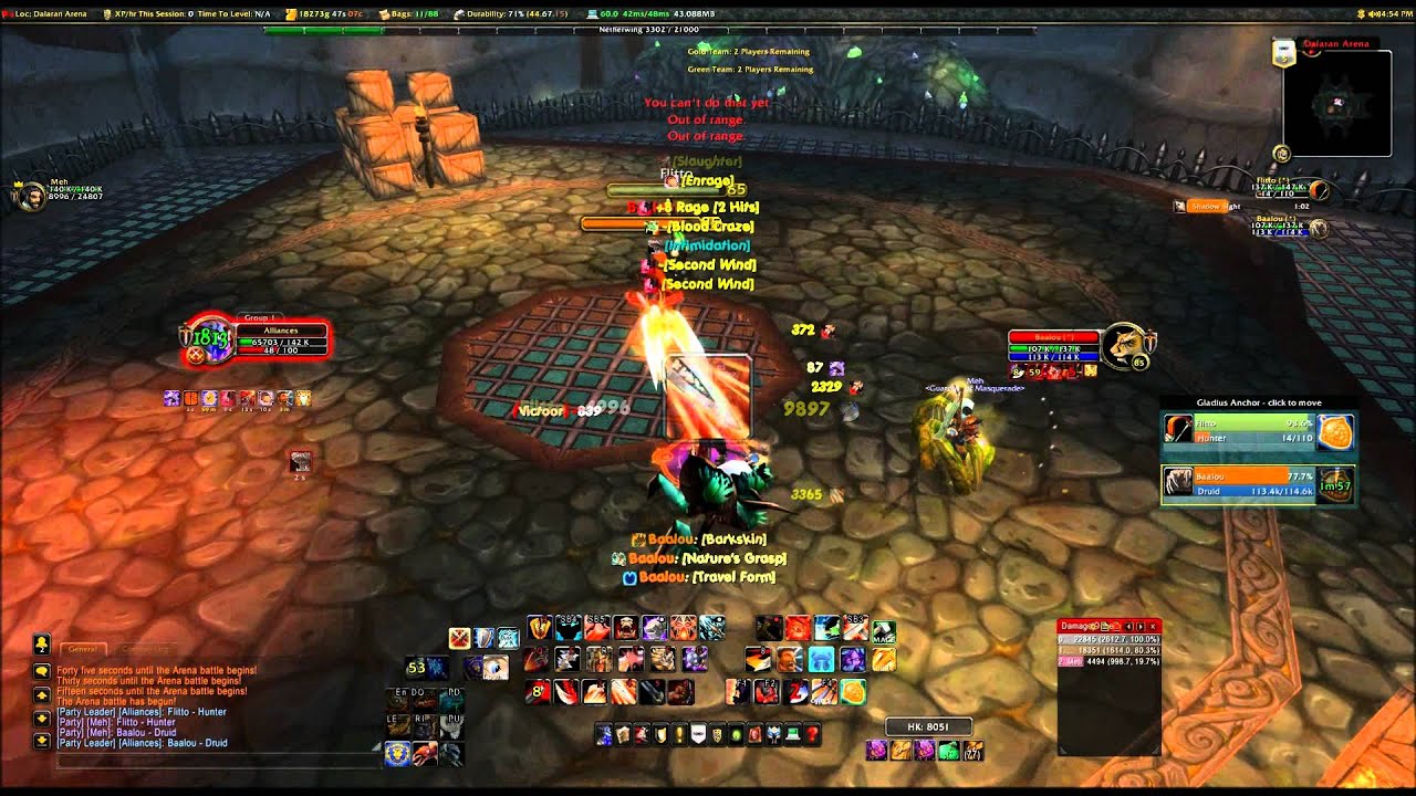 Epic pownage in 2v2 Arena! - YouTube