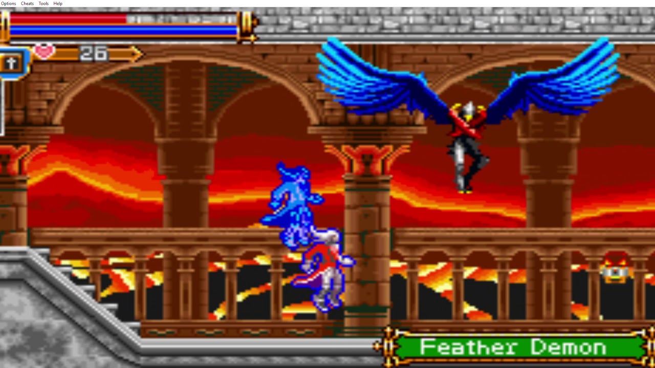 Castlevania Harmony Of Dissonance Part 2 Skull Knight - YouTube