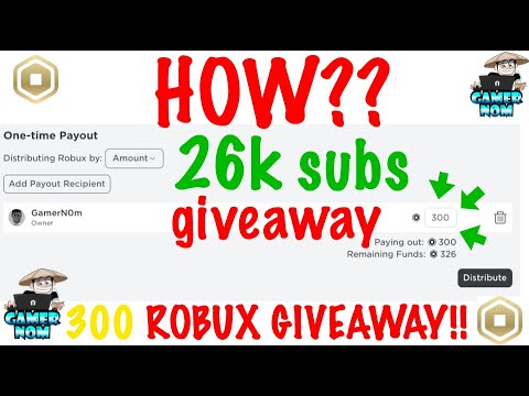 Get Free ROBUX just by Listening to Music|26,000 Subscribers GIVEAWAY ...