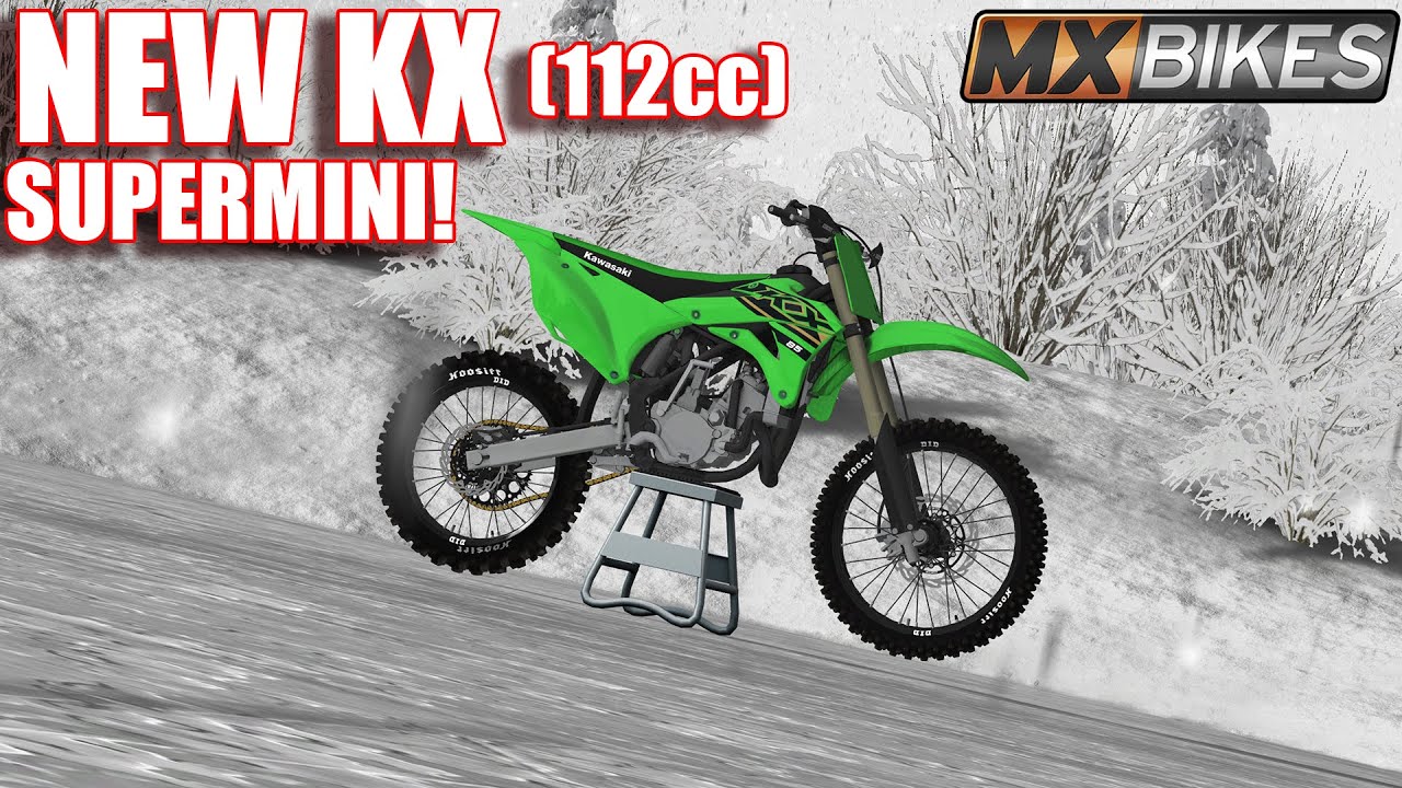 THE ALL NEW KX 112CC SUPERMINI IN MXBIKES IS INSANE!! - YouTube