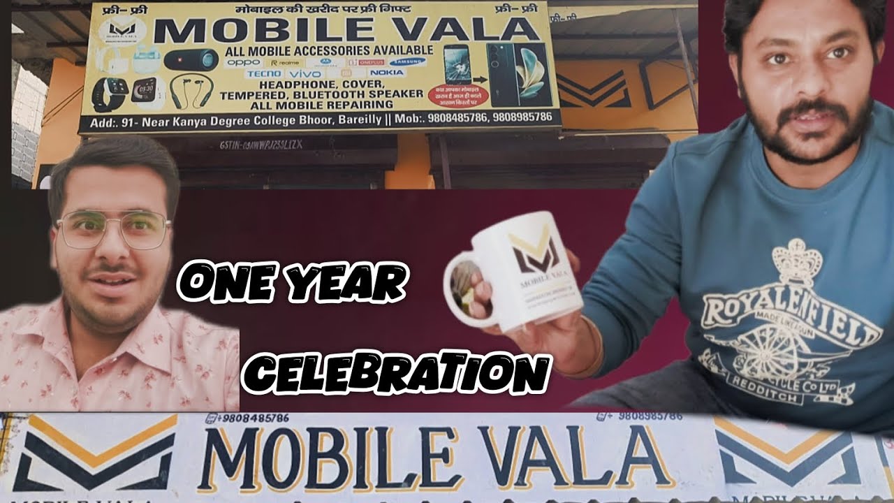 ONE YEAR CELEBRATION OF MOBILE VALA SHOP! - YouTube