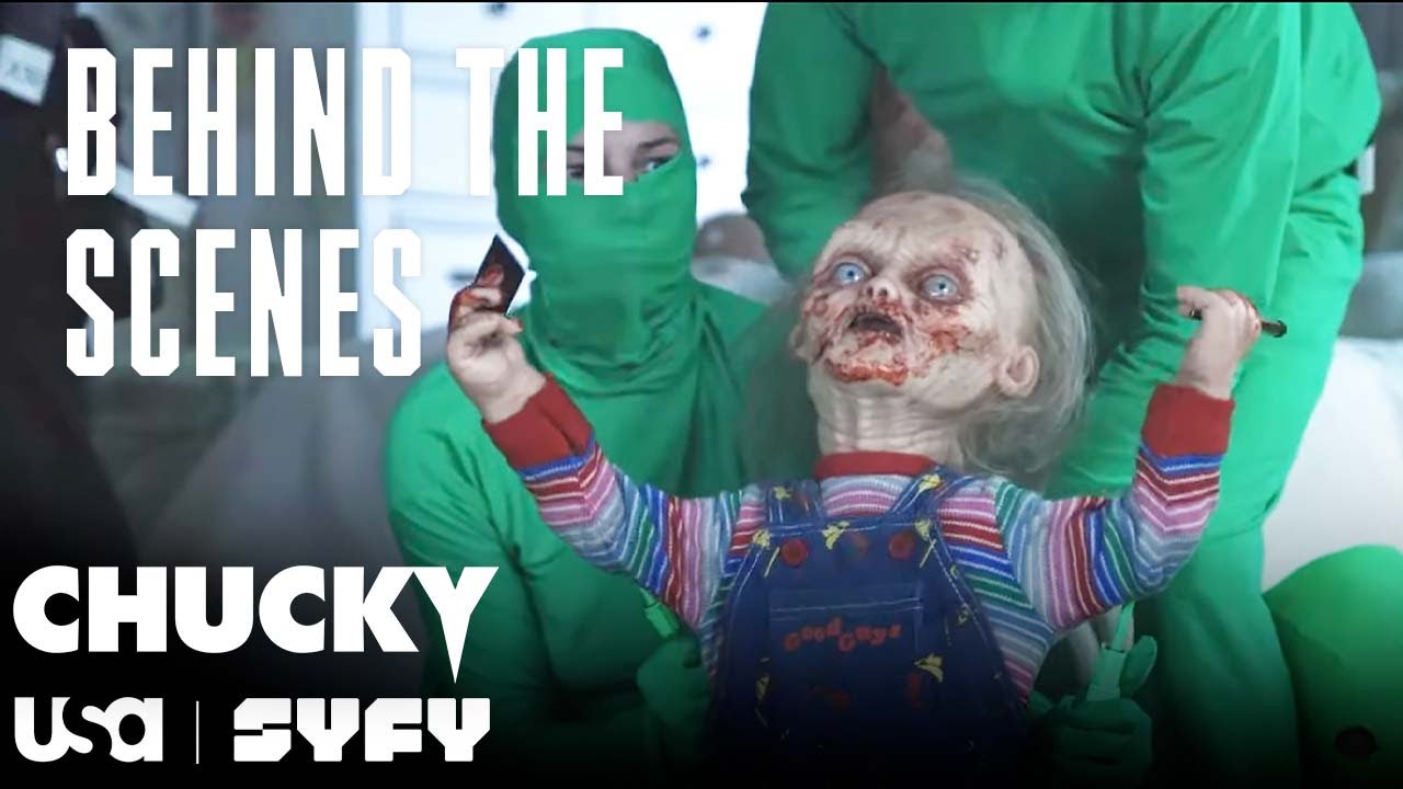 Devon Sawa Shows How The Goriest Chucky Scenes Are Created | Chucky TV ...