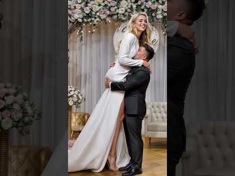 Tall Woman Marries Short Man – The Internet Is Shocked! #tallgirlfriend #tallmodel #shorts