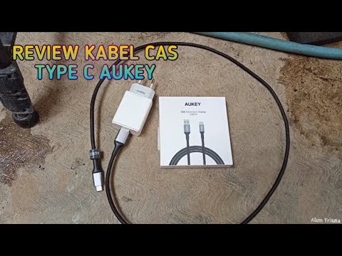 Review kabel cas type c AUKEY - YouTube