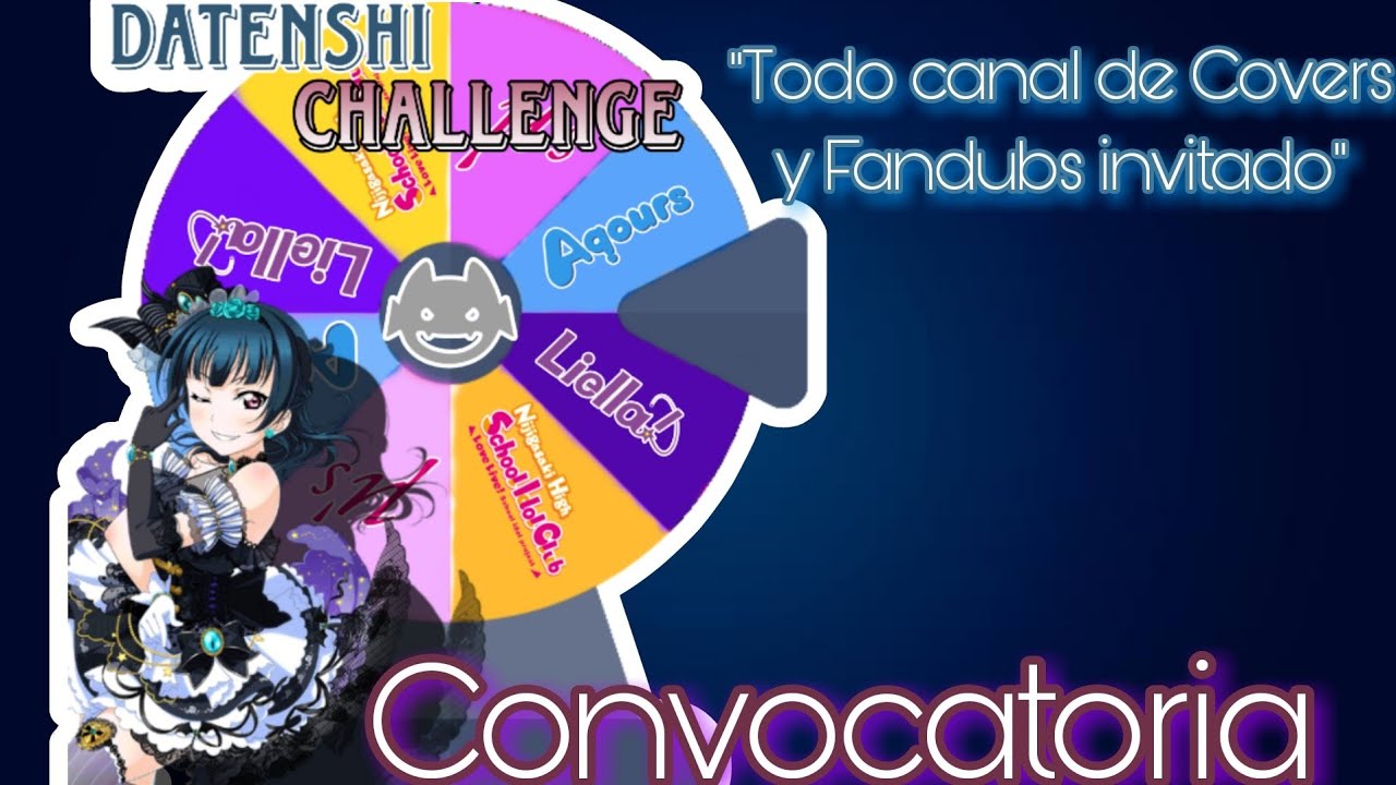 Datenshi Challenge!!! Convocatoria - YouTube