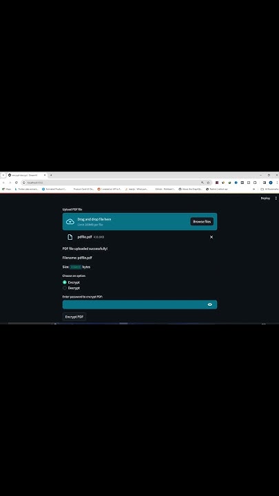 Encrypt and Decrypt PDF files using Python | Python Project - YouTube
