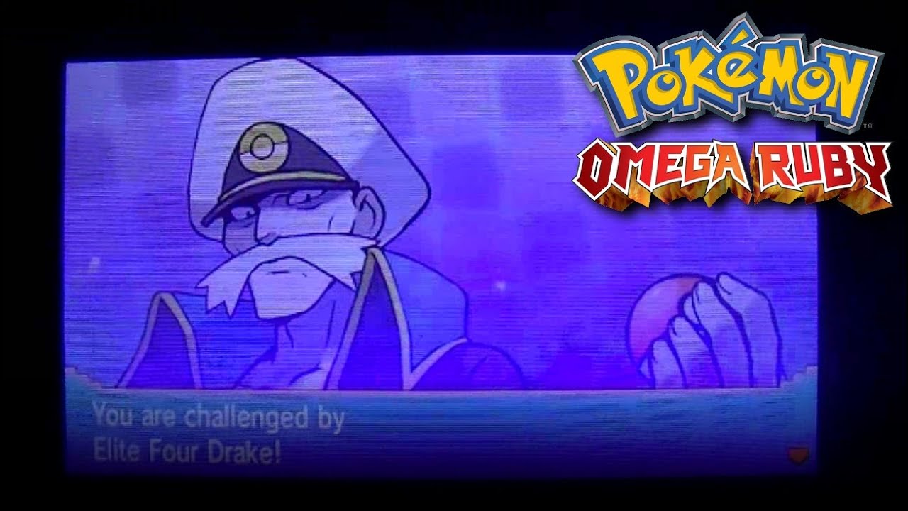 Pokémon Omega Ruby - Vs Drake - YouTube