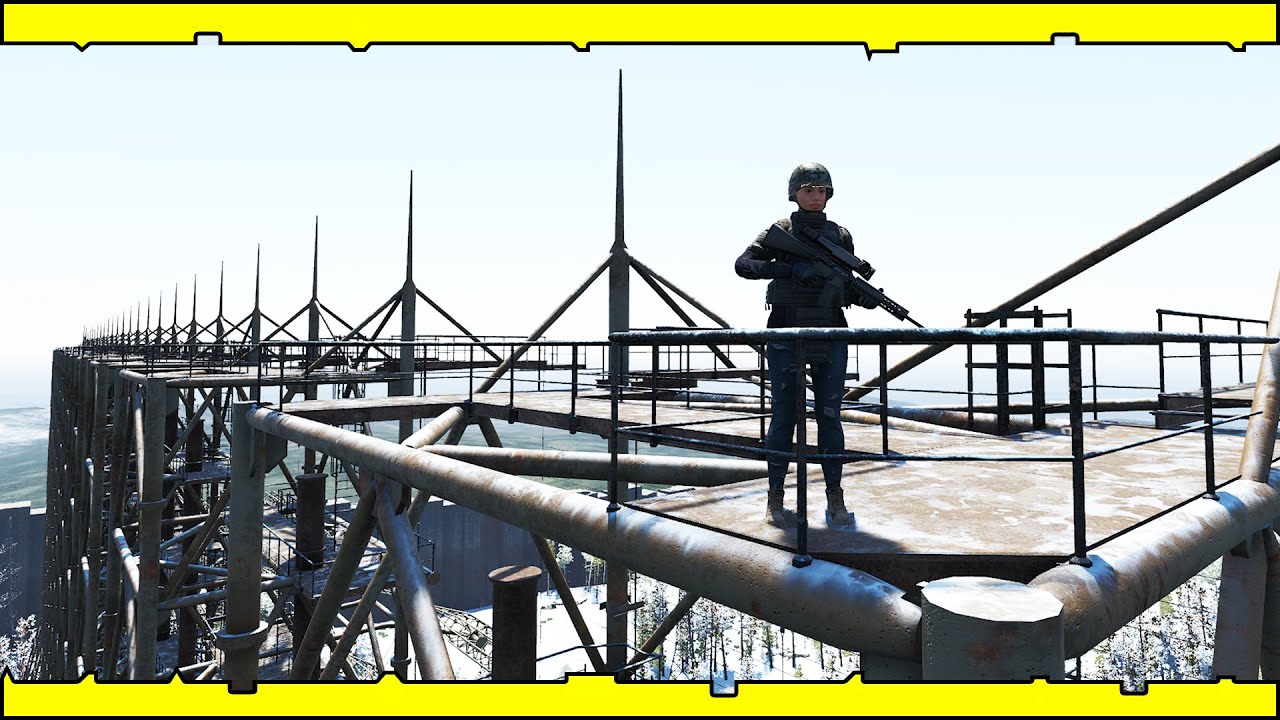 This Place Is Massive - Exploring The New Radar Station In SCUM - YouTube