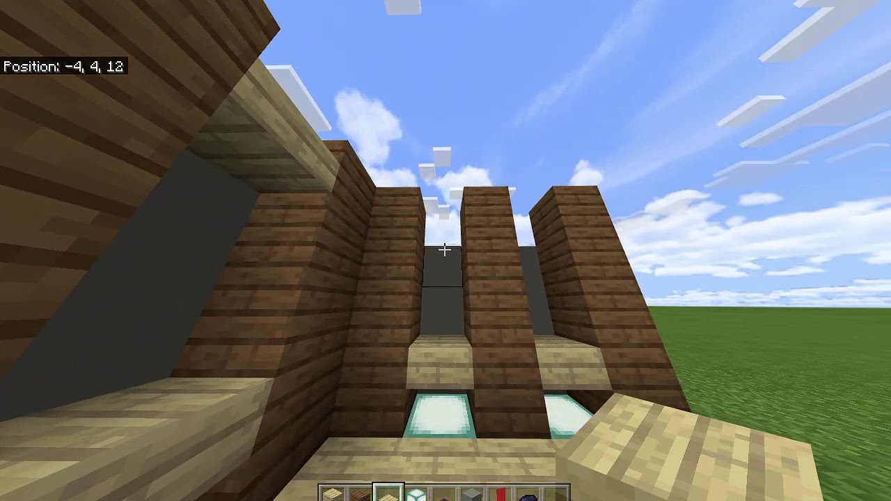 Minecraft Stadium Tutorial #1 Dressing Room - YouTube