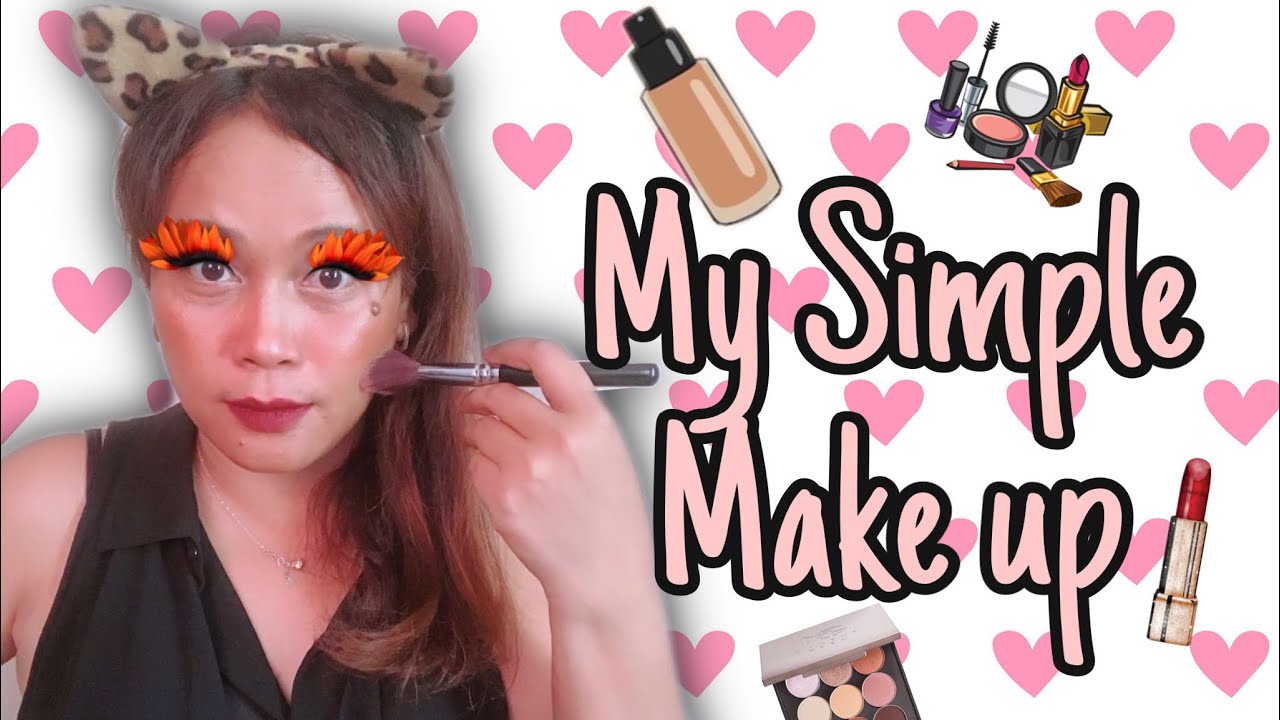 How to put Simple Make Up - YouTube