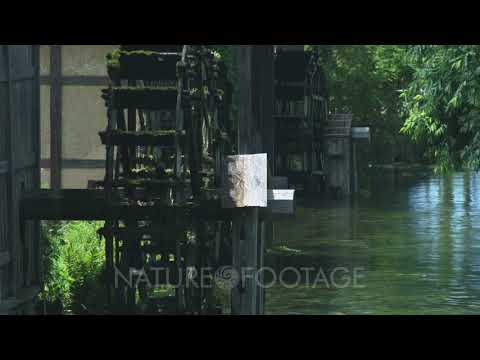 Waterwheel In Azumino, Japan