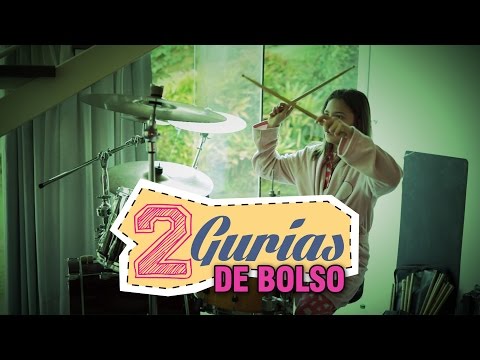 Malu Tocando Bateria — 2Gurias de Bolso