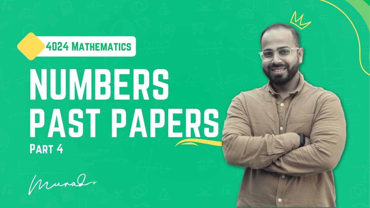 Numbers Past Papers 2011 till 2015 Part 2 | 4024 | O levels | Topical ...
