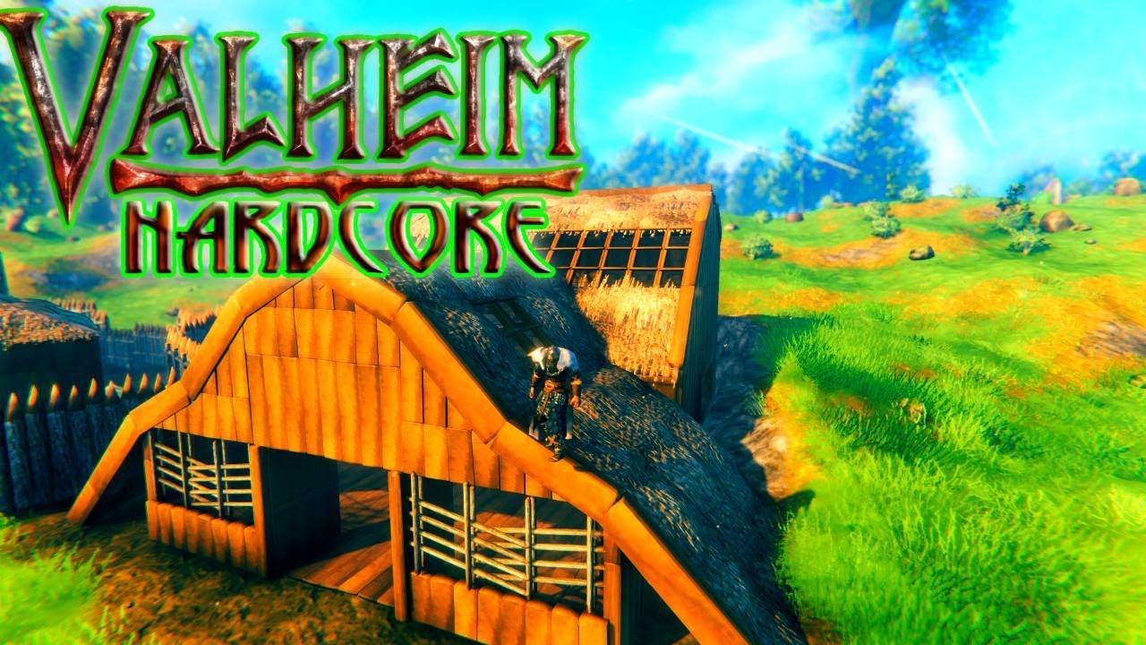 Valheim Hardcore - Moder Trophy, Building Trophy Hall - Part 21 - YouTube