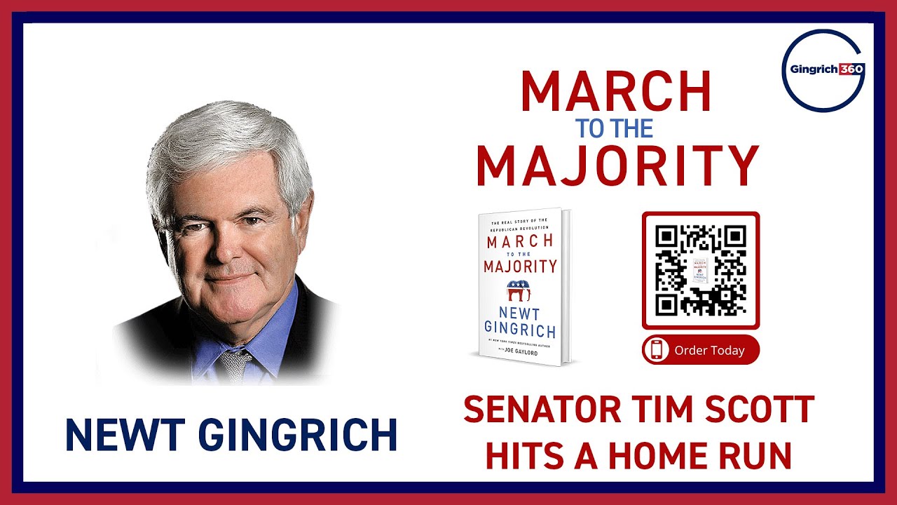 Tim Scott Hit a Home Run | Newt Gingrich | #newtgingrich #timscott #news - YouTube