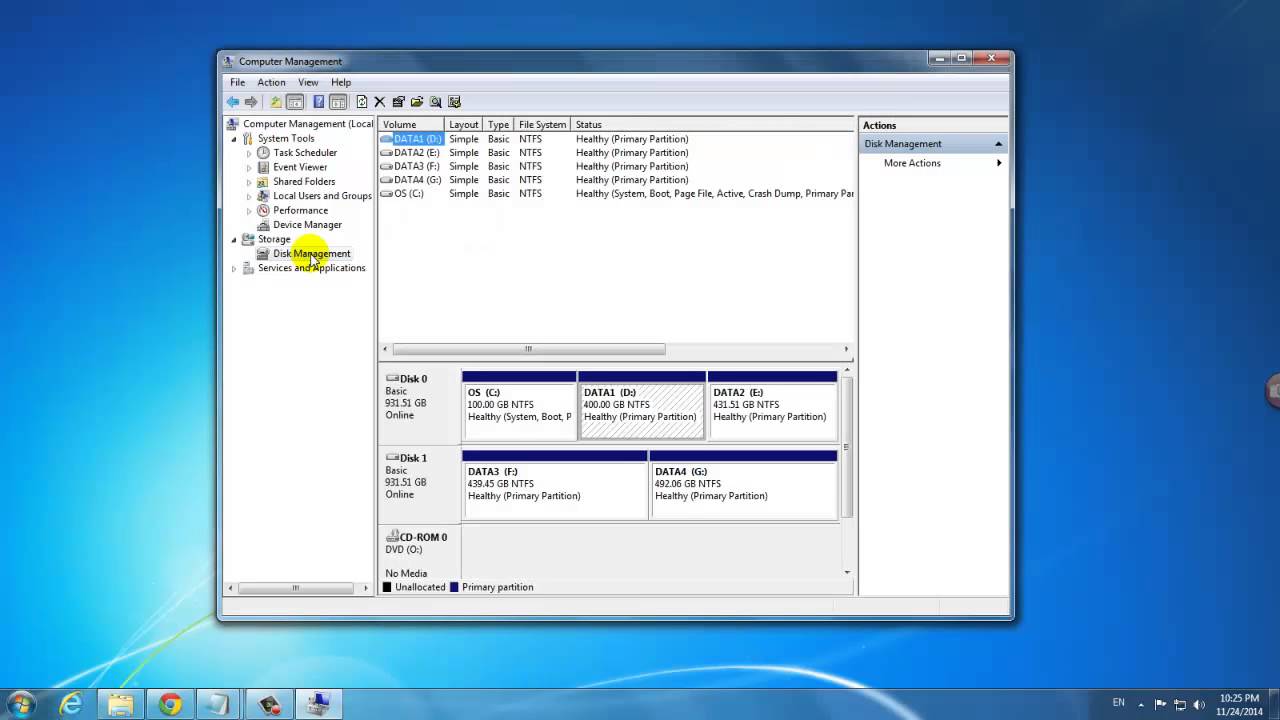 วิธีการเปลี่ยน Drive Label ของ Windows 7 - YouTube