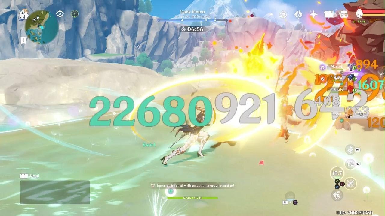 Genshin Impact - Jean Anemo DPS Testing - YouTube