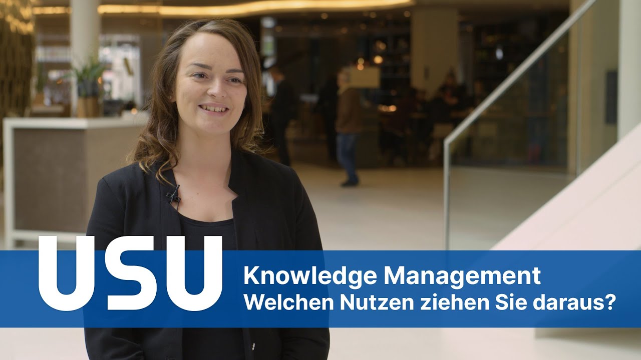 USU Knowledge Management: Welchen Nutzen ziehen Sie daraus? - YouTube