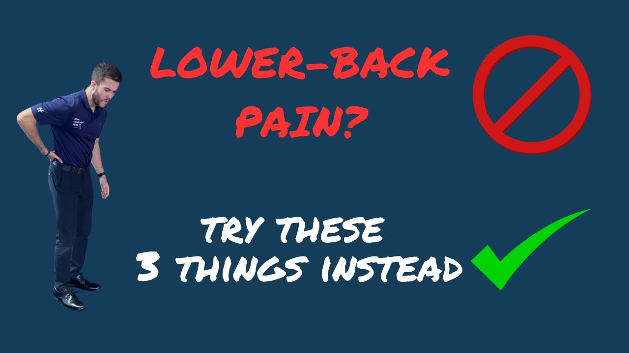 Break the Pain Cycle: Chronic Lower-back Pain - YouTube