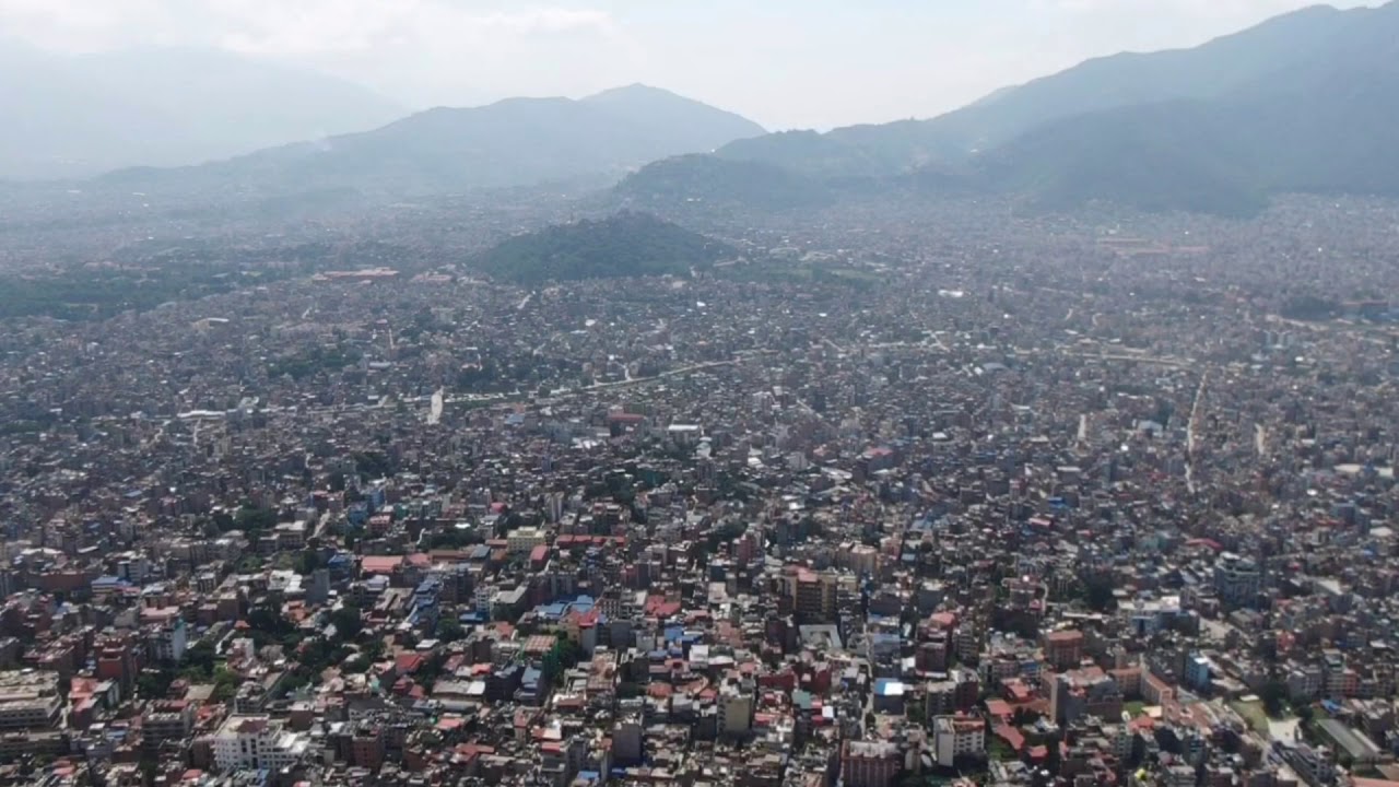 Kathmandu Drone View - YouTube