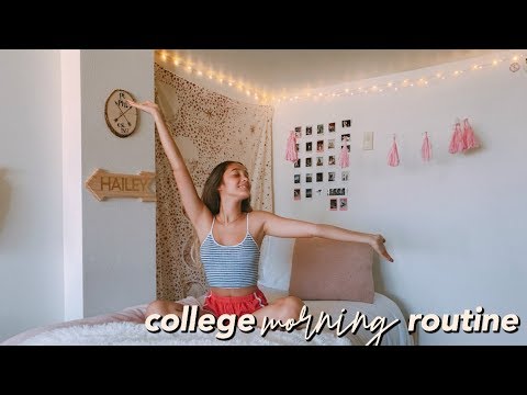My COLLEGE Morning Routine! - YouTube