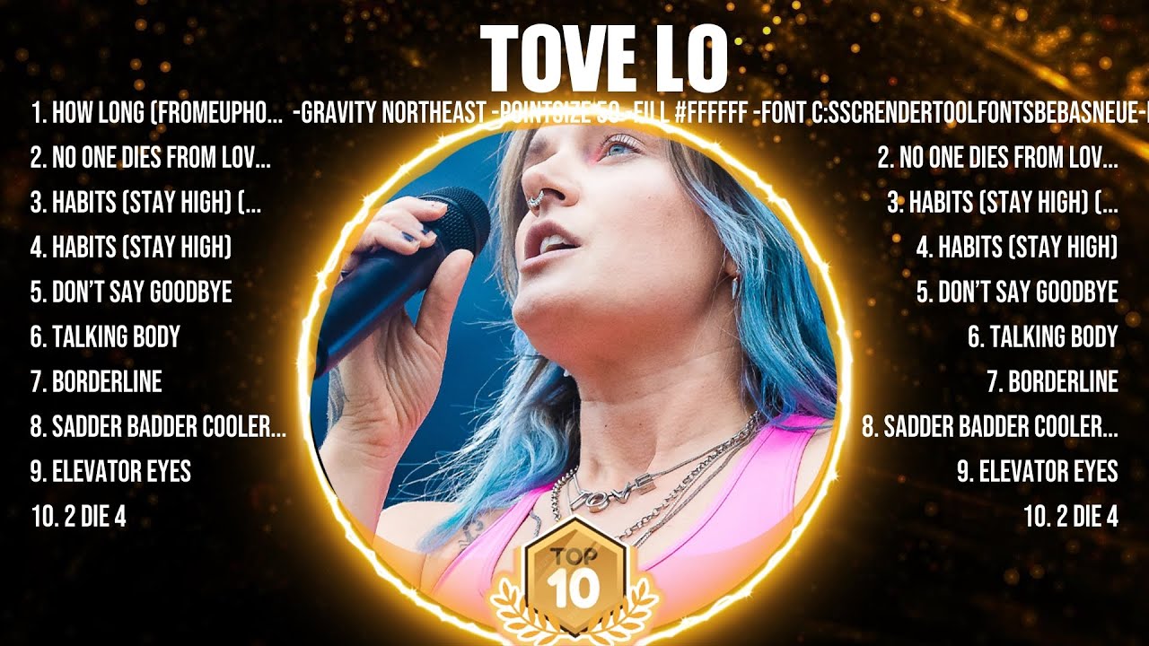 Tove Lo Top Hits Popular Songs - Top 10 Song Collection - YouTube