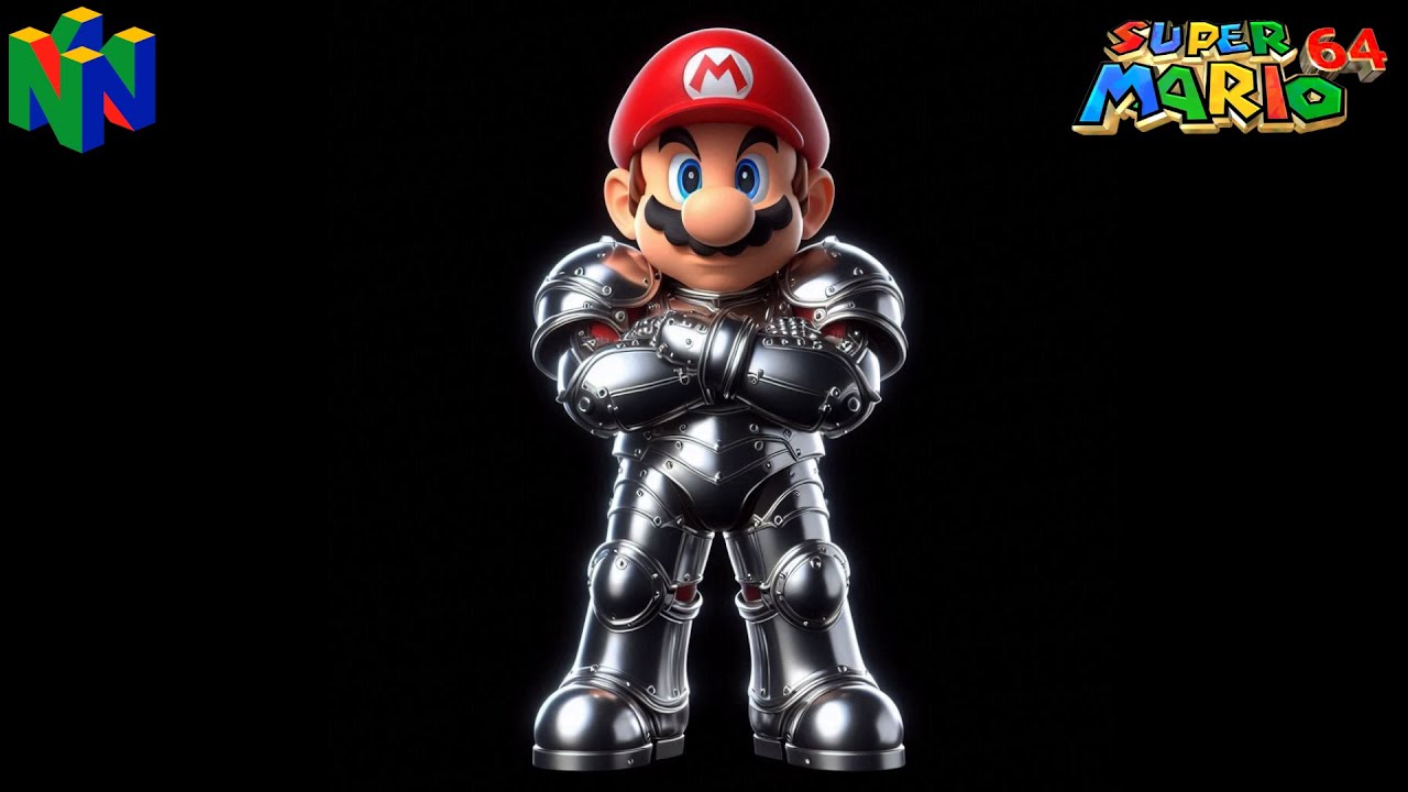 The "Metallic Italian" a Super Mario 64 Metal Mario Industrial Remix ...