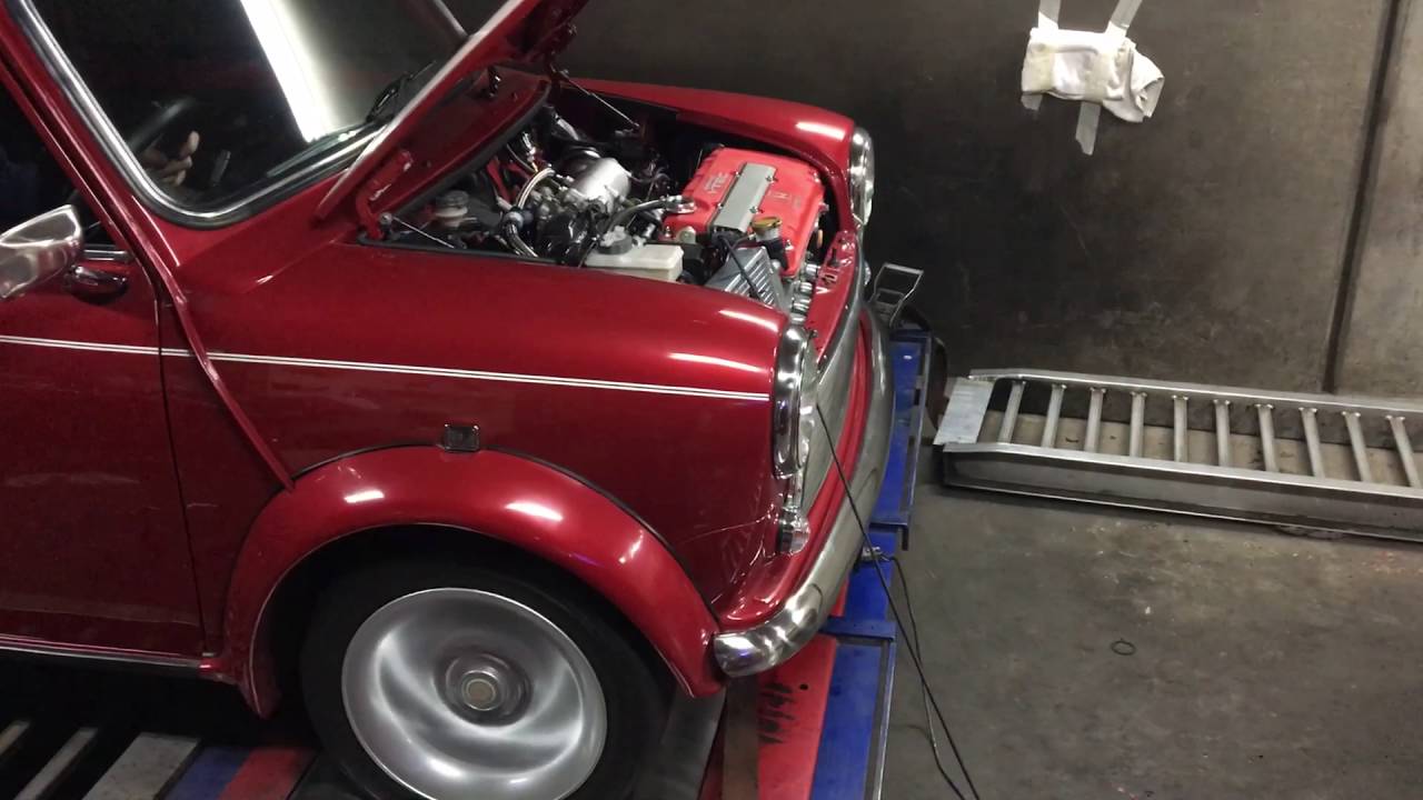 Dutchys Vtec mini - Dyno - YouTube