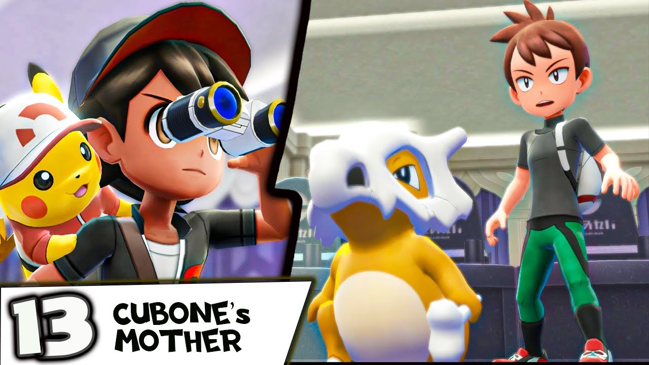 Pokémon Let's Go Pikachu ! | PART 13 | Cubone Finally Meet his Mother ...