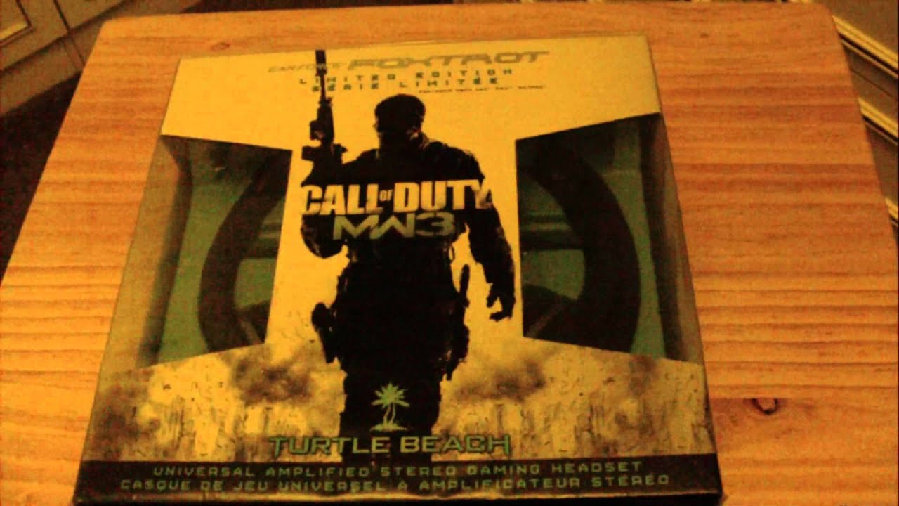 LIMITED EDITION MW3 TURTLE BEACH! - 'FOXTROT' - YouTube