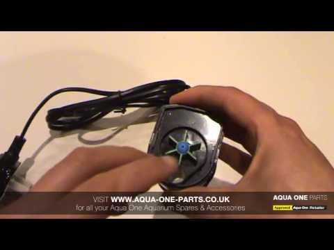 Aqua One Aqua Style 620 620T Filter Pump - YouTube