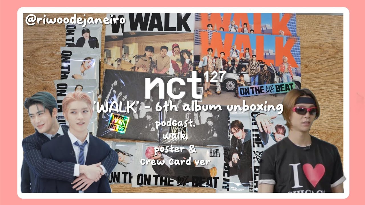 NCT 127 6th album "WALK" all versions unboxing - YouTube