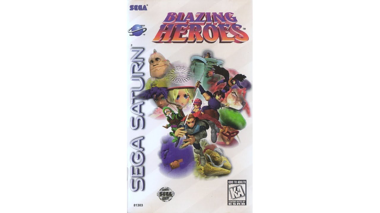 Blazing Heroes Review for the SEGA Saturn - YouTube