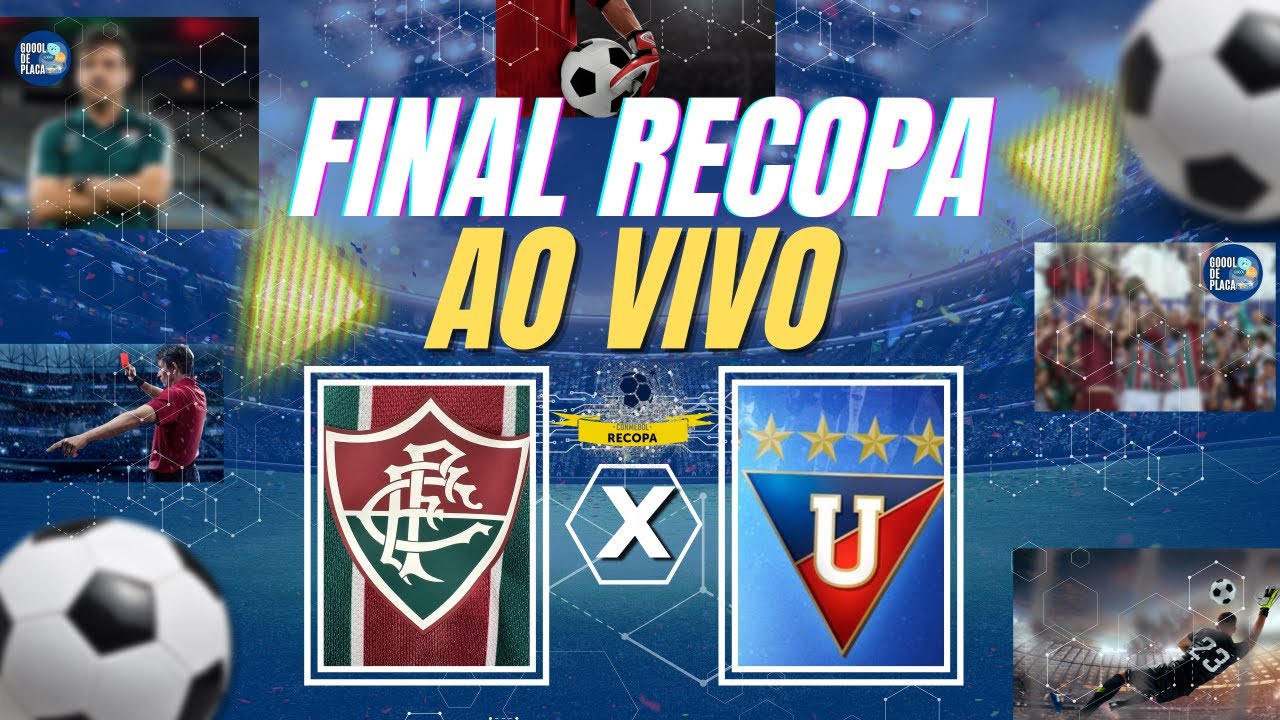 FLUMINENSE X LDU AO VIVO | FINAL RECOPA 2024 - YouTube