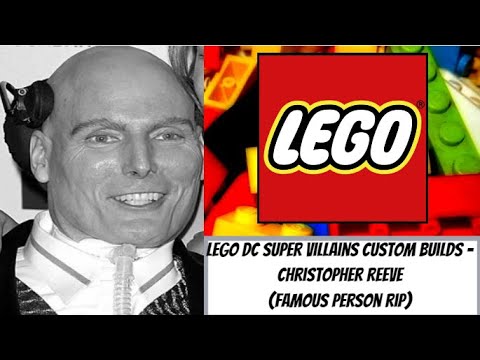 LEGO DC Super Villains Custom Builds - Christopher Reeve (Famous Person ...