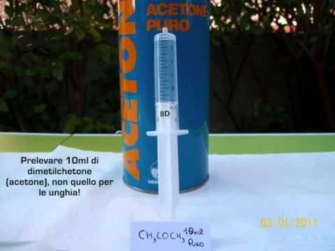 Triclorometano (cloroformio) sintesi - YouTube