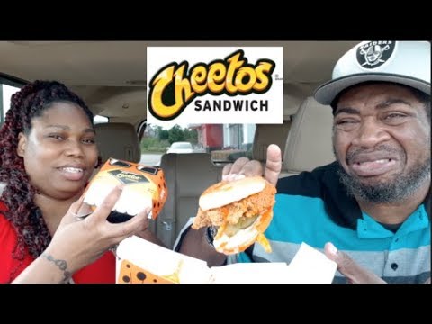 KFC CHEETOS SANDWICH REVIEW
