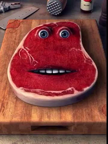 Real. Charlie the steak from ios - YouTube